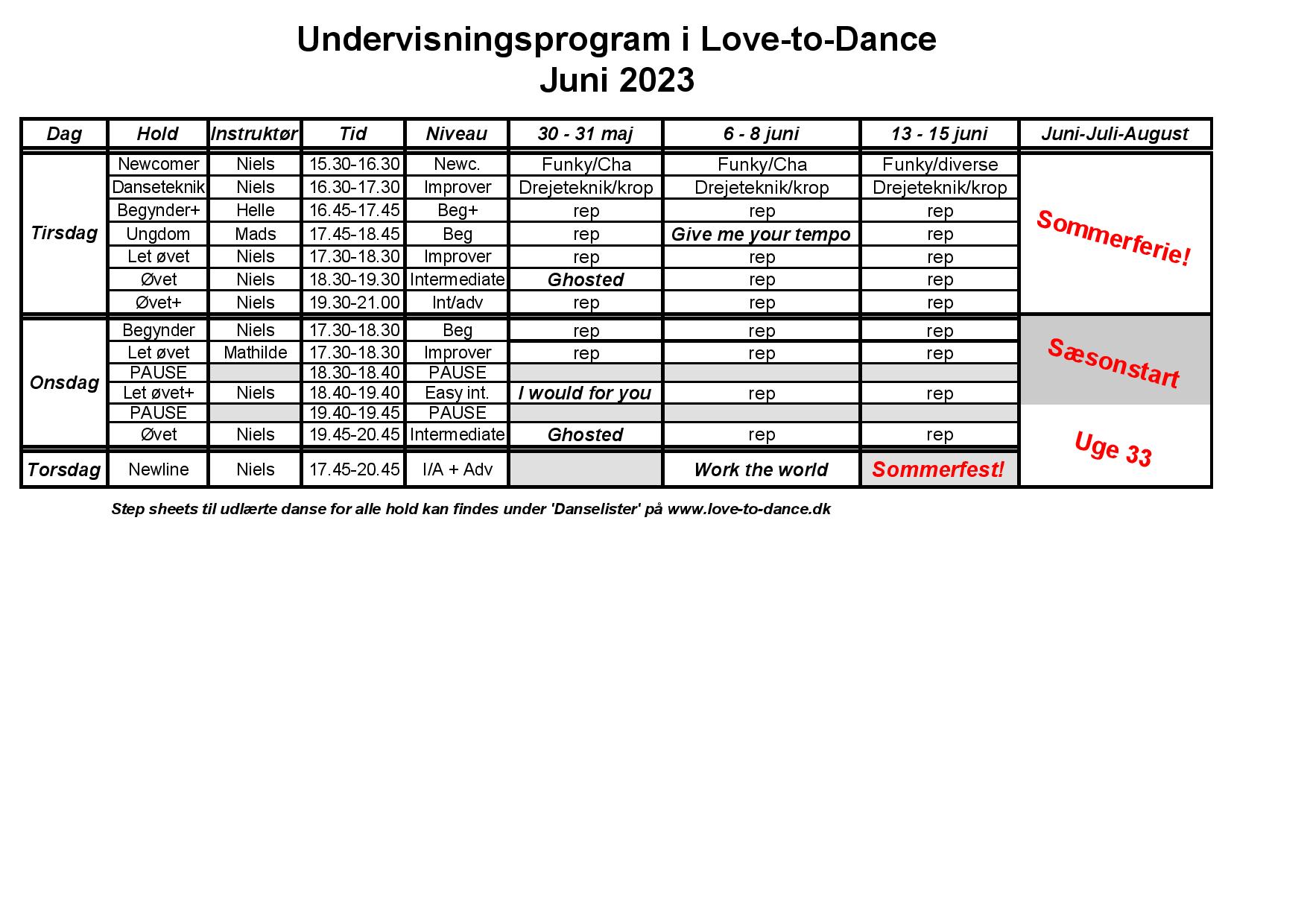 Juni 2023 – Love-to-Dance